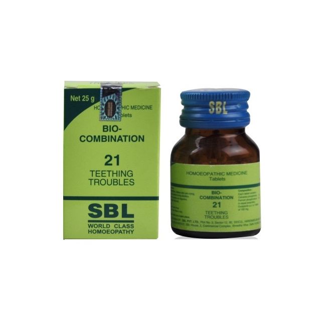 SBL Bio Combination No.21 for Teething Troubles