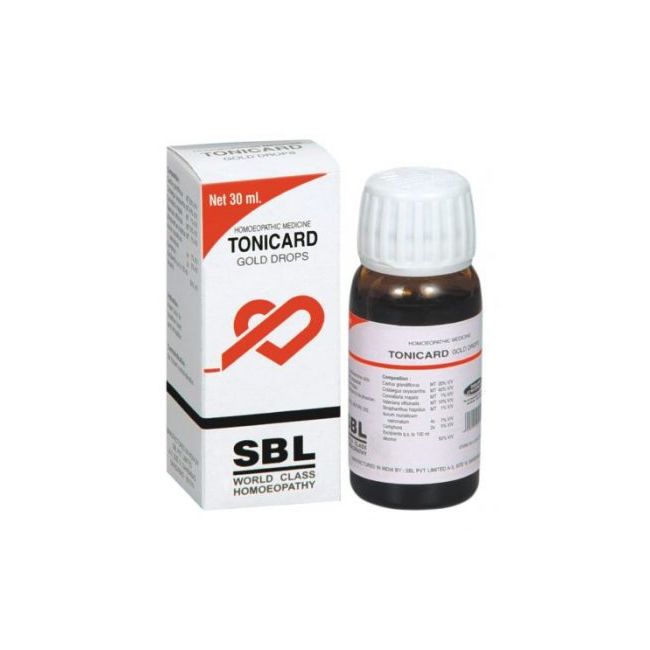 SBL Tonicard Gold Drops for Symptoms of heart problems